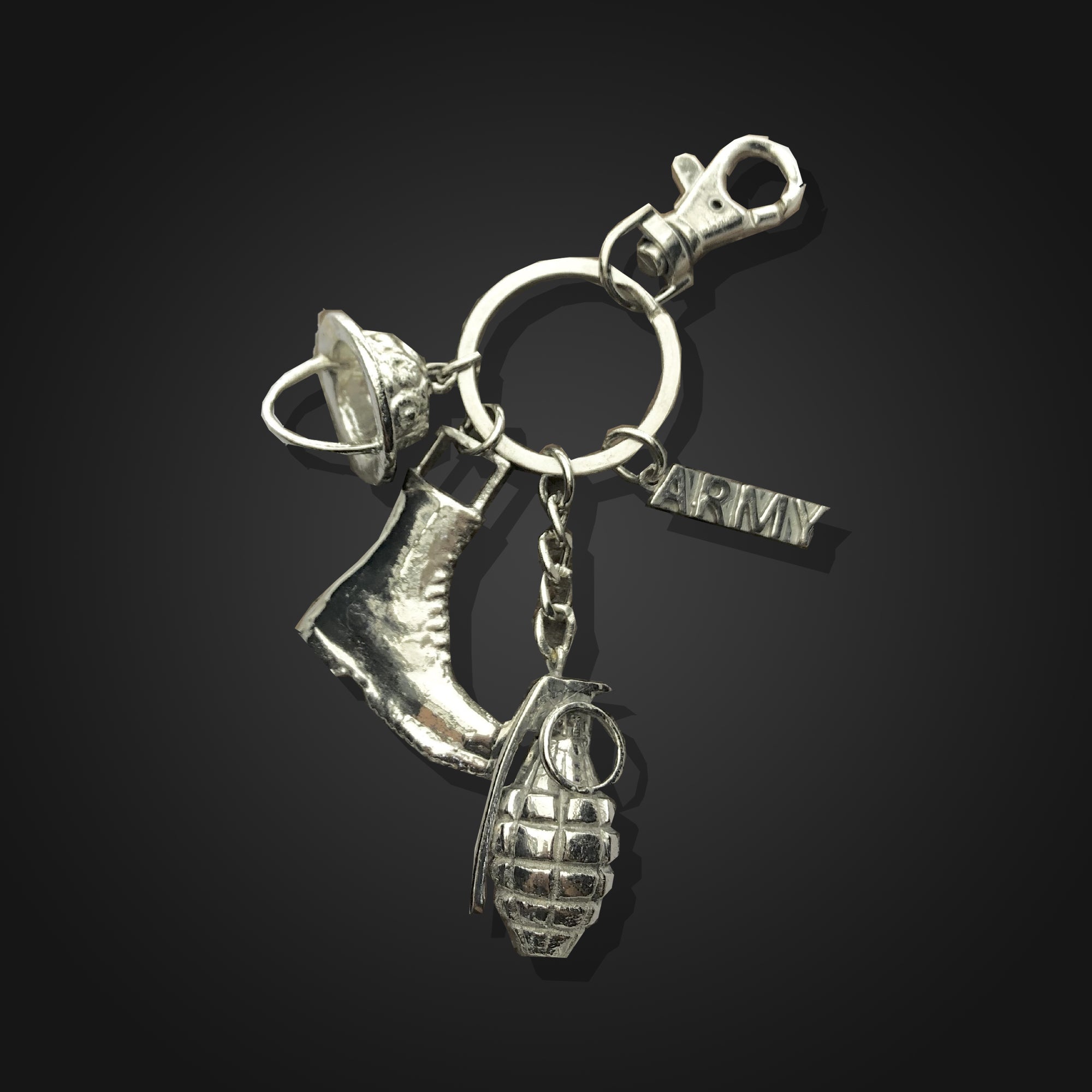 Buy Army Item Belt Aesthetic Keychain Online In India – MILITARY ...