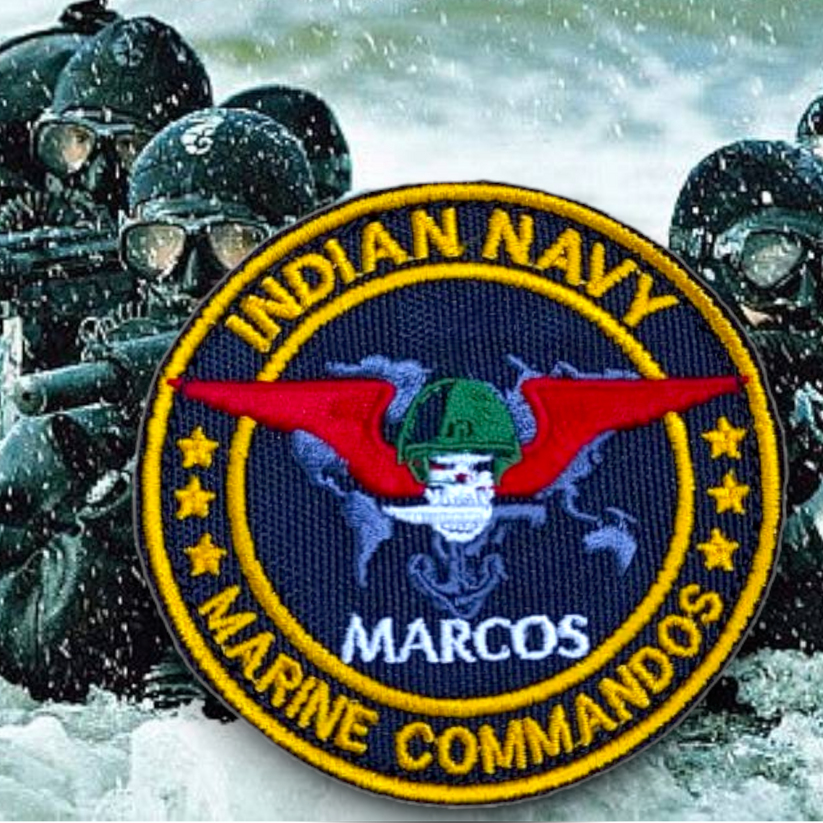 Buy Indian Navy Marine Commandos - Velcro Military Patches – MILITARY ...