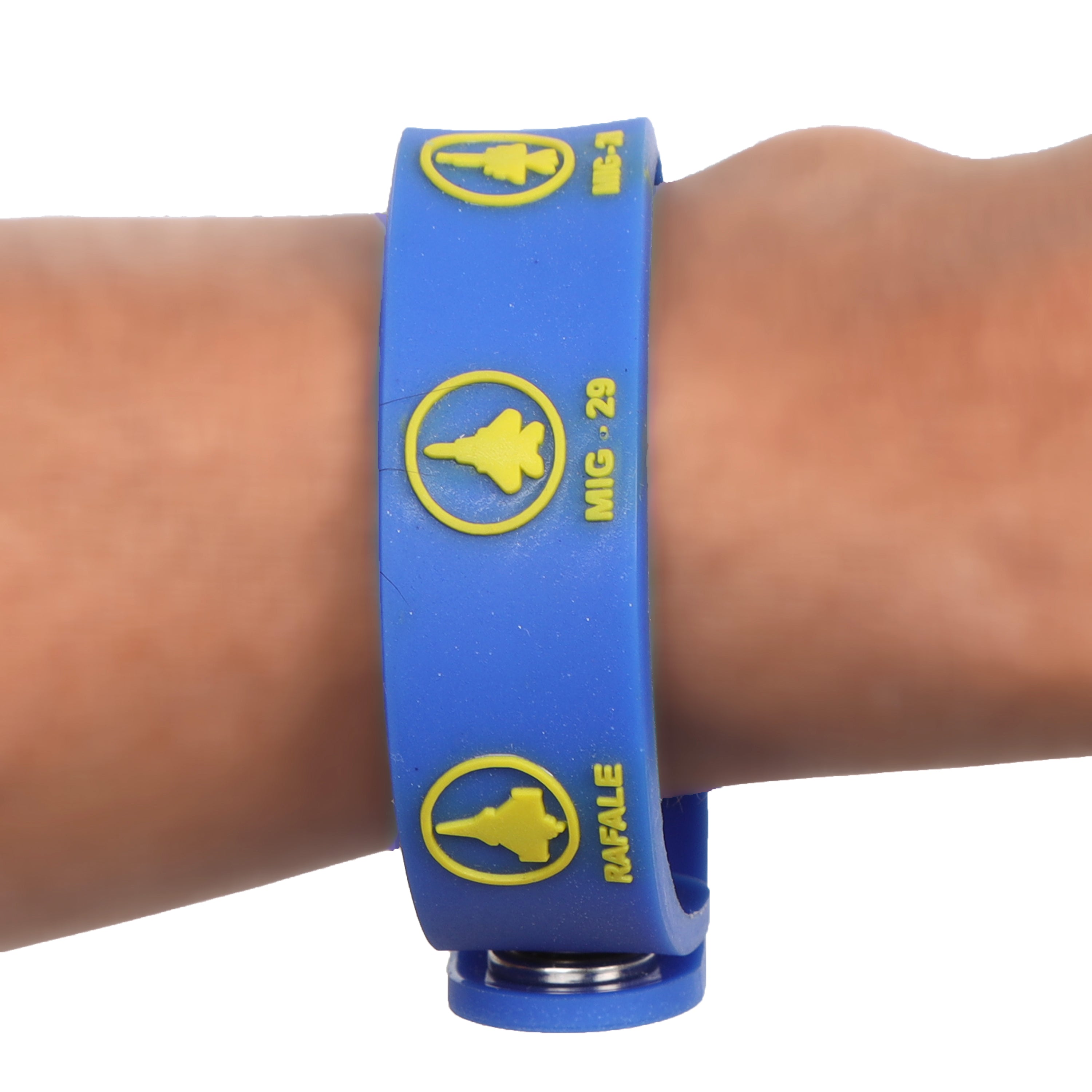 Buy Rubber Airplane Themed Wristband For Events Online – MILITARY ...