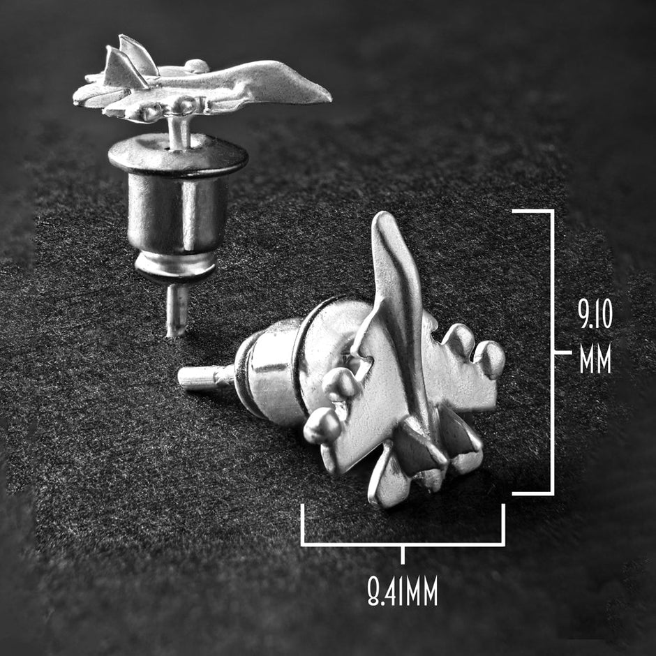Buy Military Stud Earrings Air Force Designs Online – MILITARY MARVELS LLP